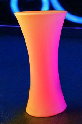 Bar Leaner LED 110cm High | Carlton Party Hire