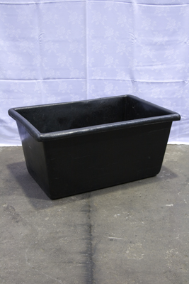 Drink Cooler - Black Plastic Beer Bin | Carlton Party Hire