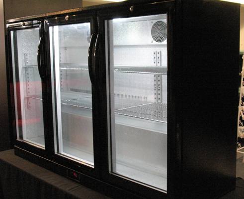 Bar Fridge - 3 Door 320 Litre | Carlton Party Hire