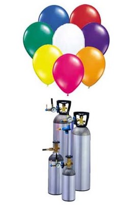Helium Gas Bottle - Size A | Carlton Party Hire