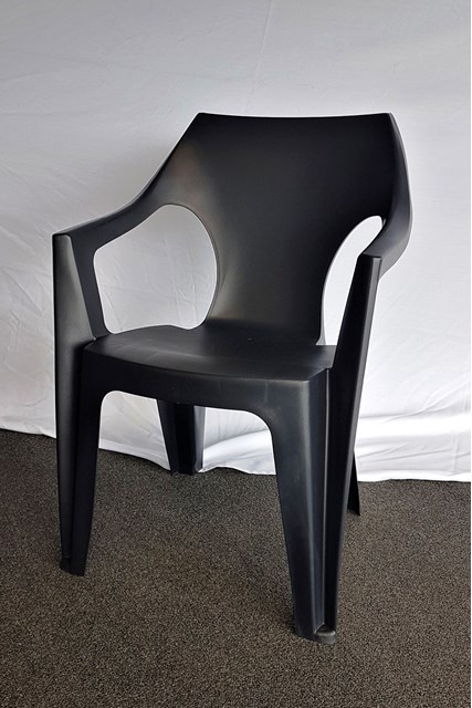 Dante Chair Black | Carlton Party Hire