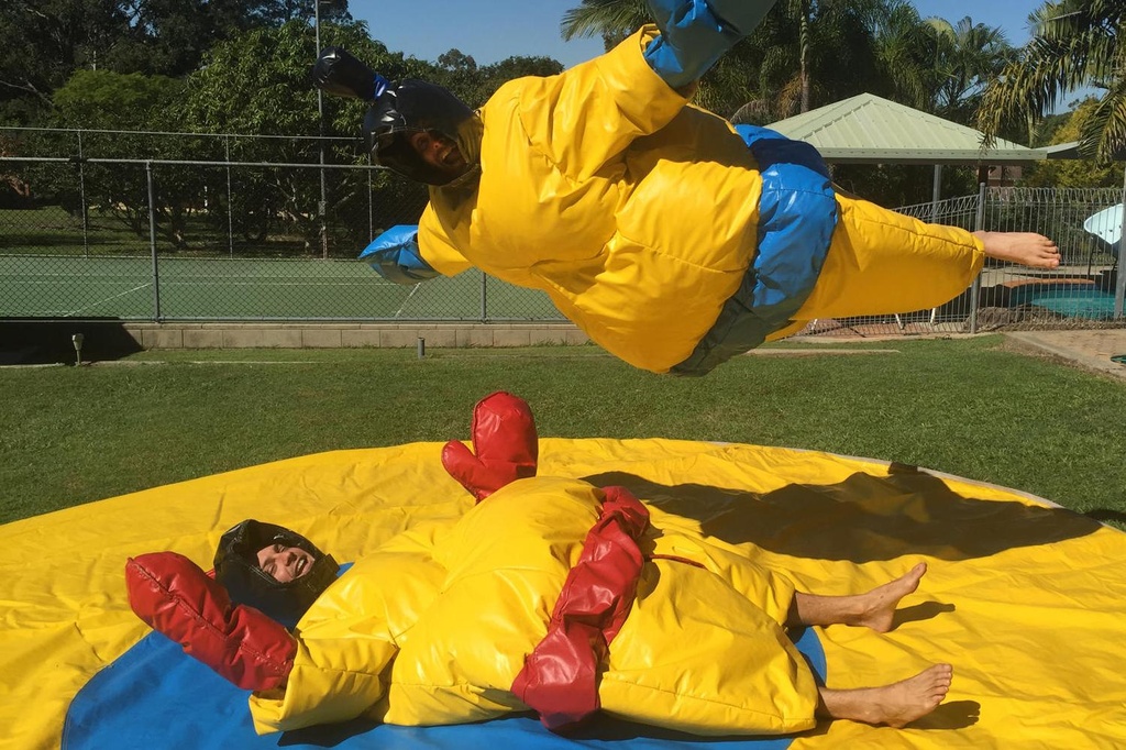 Sumo Wrestling Suit Set 2 - Large | Carlton Party Hire