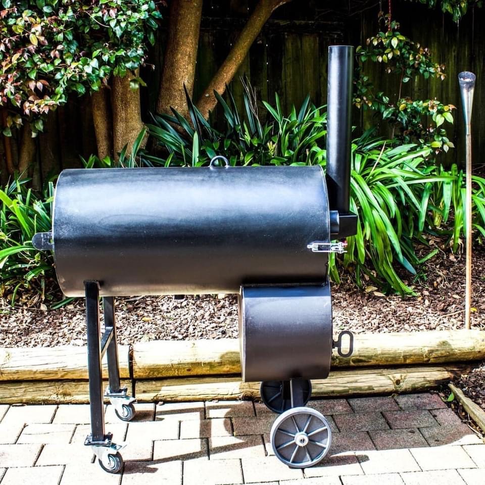 BBQ Smoker - Reverse Flow End Loader | Carlton Party Hire
