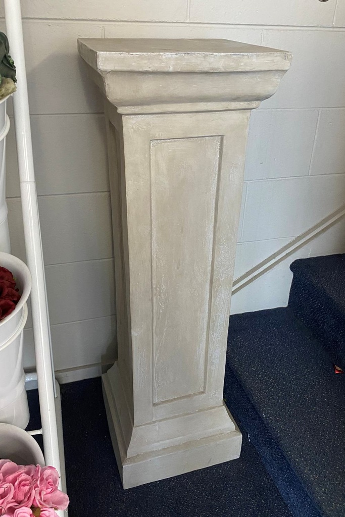 Plinth / Pedestal Limestone 1m | Carlton Party Hire