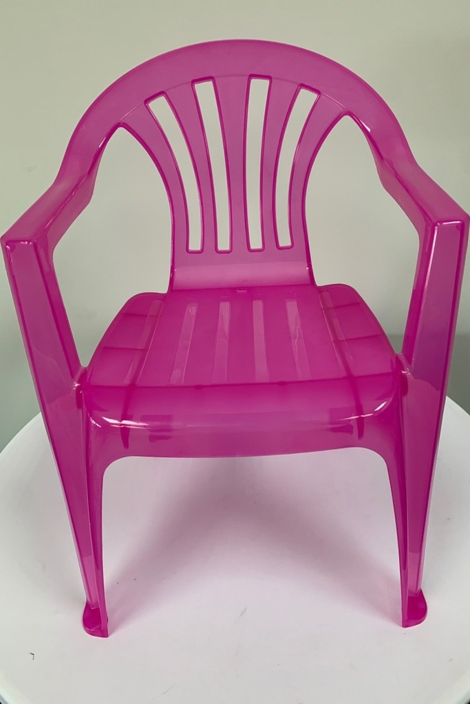 Childrens / Kids Plastic Chair Pink | Carlton Party Hire