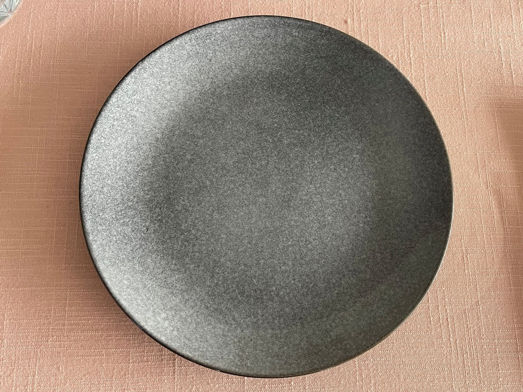 Crockery - Grey Side Plate 20cm | Carlton Party Hire